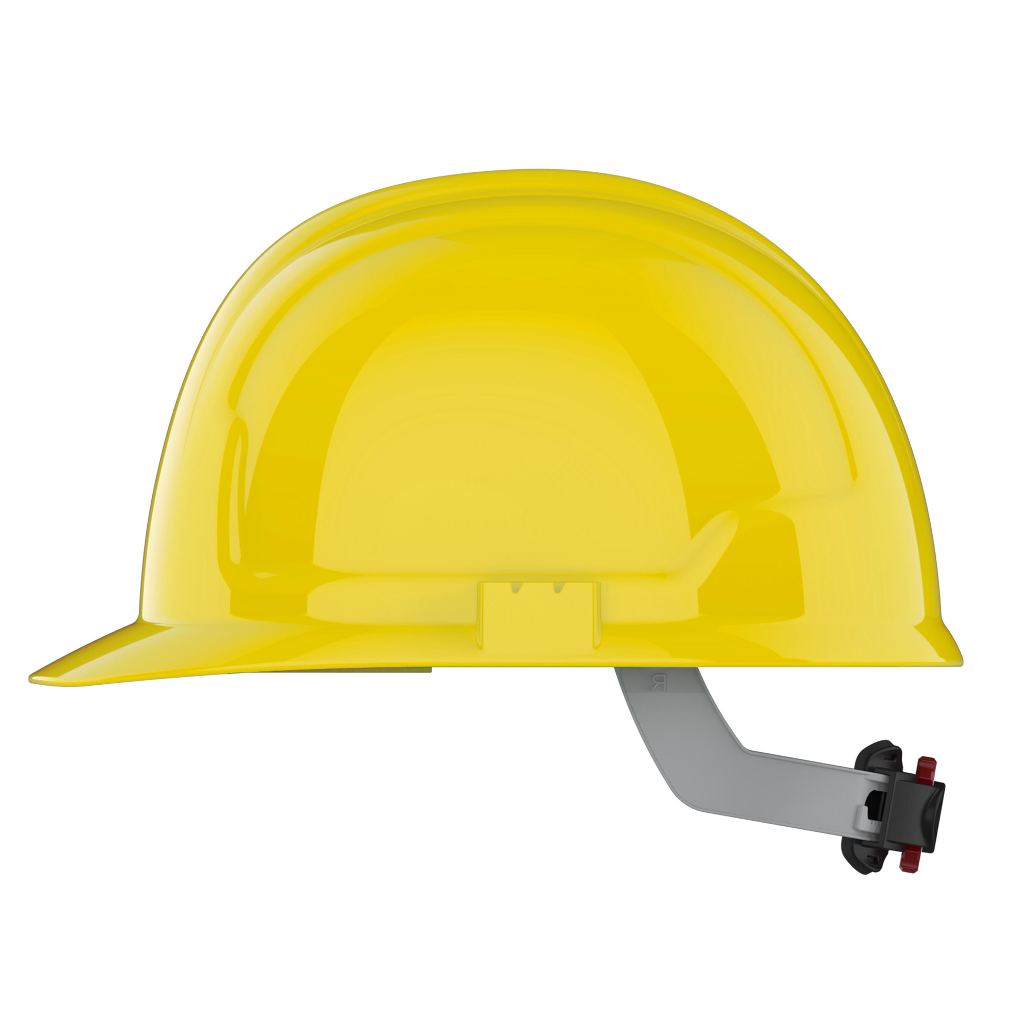 4200 Series Cap Style Hard Hat - Wheel Ratchet - Yellow